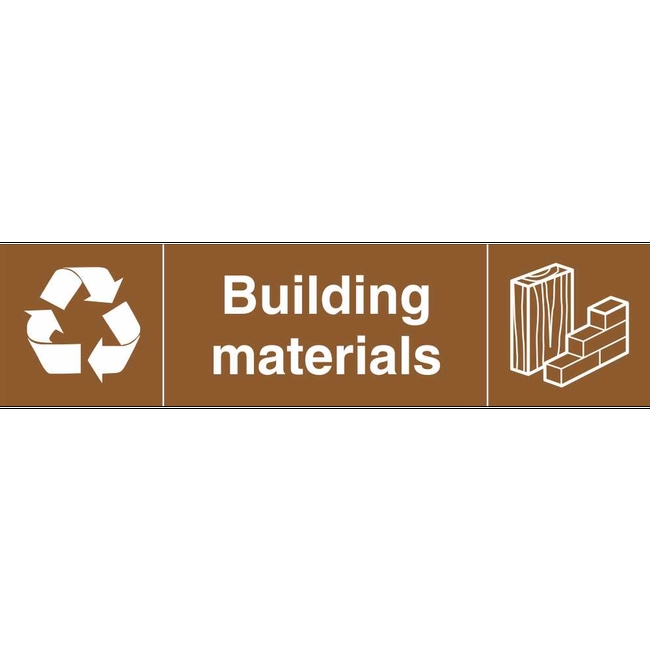 Building Materials Landscape Building Waste Recycling Signs Ireland