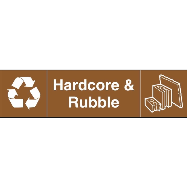 Hardcore And Rubble Landscape Building Waste Recycling Signs Ireland