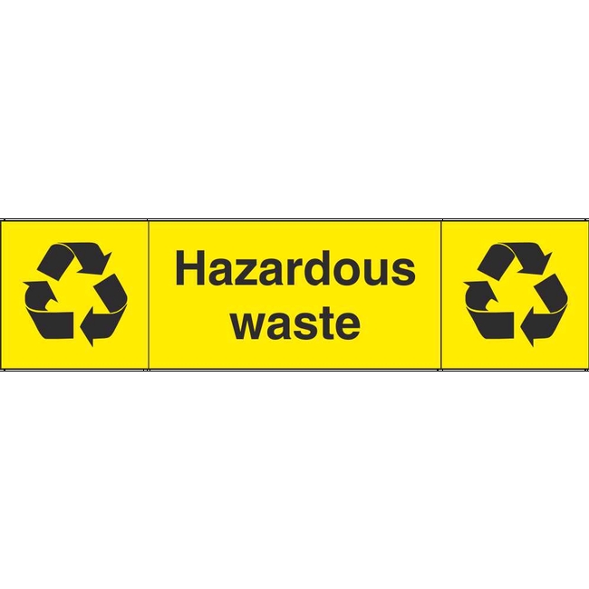 Hazardous Landscape Waste Recycling Signs | Environmental Safety Signs