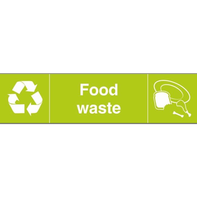 Food Organic Waste Recycling Signs | Environmental Safety Signs