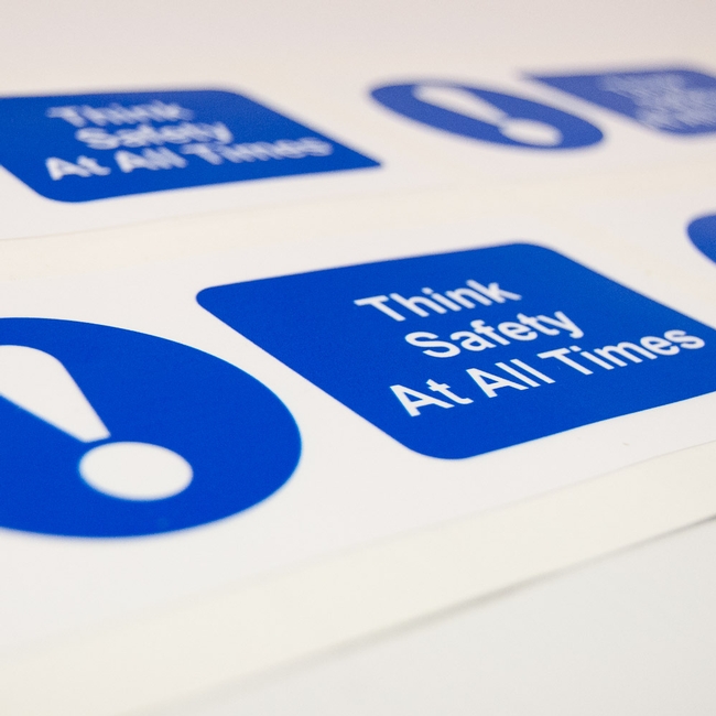 Safety Label Printing Custom Safety Labels ISO Safety Label Printer