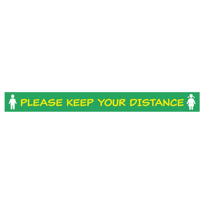 COVID-19 School Please Keep Your Distance Floor Sticker COVID-19 School Please Keep Your Distance Floor Sticker