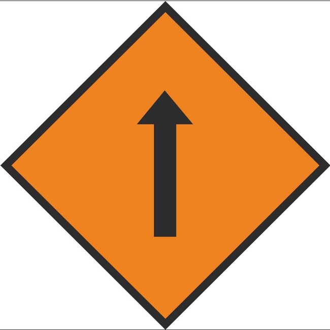 WK 030 Single Lane (For Shuttle Working) | Roadworks Safety Signs