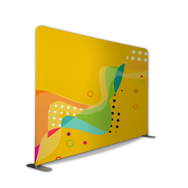 Zipper Wall Straight | Fabric Pop Up Display | Ireland