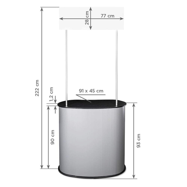 Pop Up Counters | Print Signage Company