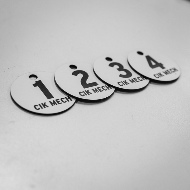 Pipe And Valve Tags | Laser Engraved Industrial Safety Tags Ireland