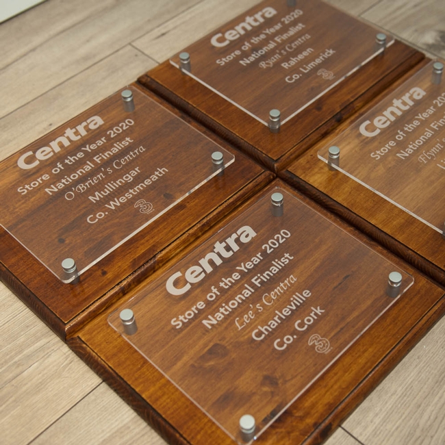 Engraved Award Plaques | Pat Dennehy Signs Cork | Plaque Signs Ireland