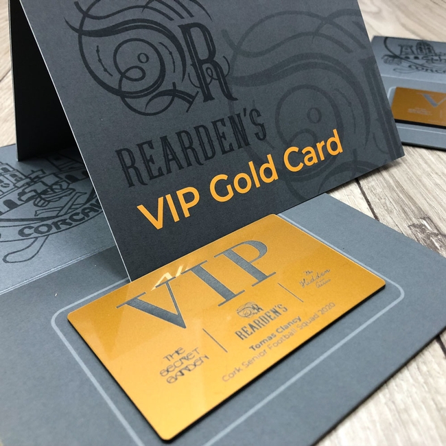 Laser Engraved VIP Tickets | PD Signs | Event Signage Company